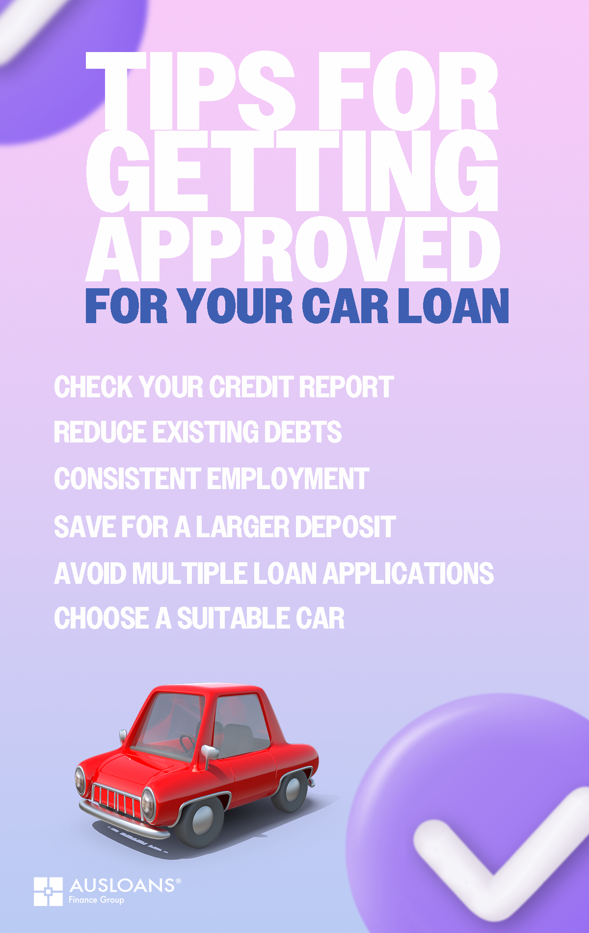 Tips for Getting Approved for a Car Loan in Australia